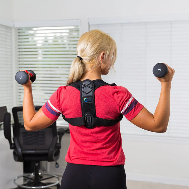 HSA/FSA-eligible Back Brace Posture Corrector for Men and Women – Cayatch Posture Corrector
